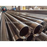 China Vee 1.0mm Slot Water Wire Screen With Male Female Threaded for sale