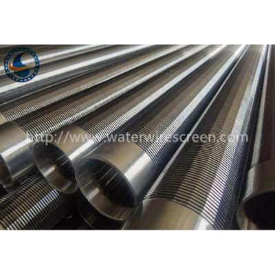 China Non Magnetic Sand Control Wedge Wire Screen Pipe for sale