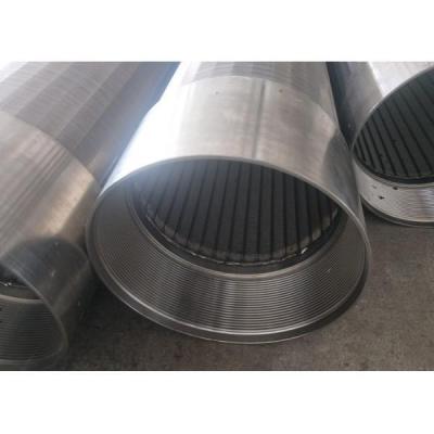 China Slot 40 Water Well Screen Tube Ss304 V Shape Wire for sale