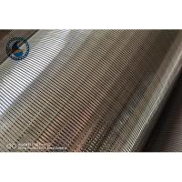 China Stainless Steel 304 Vee Wire Filter Screen 406mm For Water Wells Rustproof for sale