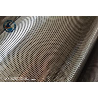 China Stainless Steel 304 Vee Wire Filter Screen 406mm For Water Wells Rustproof for sale