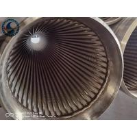 China Oil Sand Filter Anti Alkali Water Wire Screen Pipe Stainless Steel 201 For Bore Well for sale