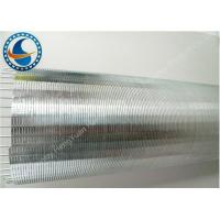 China Full Welded Stainless Steel Wedge Wire Screen With Non Clogging Function for sale