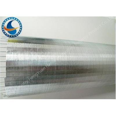 China Full Welded Stainless Steel Wedge Wire Screen With Non Clogging Function for sale