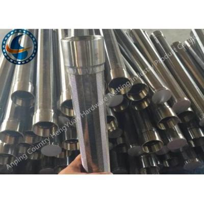 China Robust Threaded Wedge Wire Mesh Anti Aging For Water Well Filter for sale