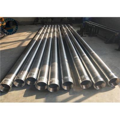 China High Filtration Precision Johnson Wire Wrapped Screen For Mining / Food Industry for sale