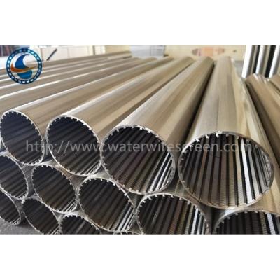 China Duplex Steel 2507 Water Wire Screen With 0.13mm Slot for sale