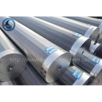 China Stainless Steel 316L Inverted Shallow Well Screen With 150um Slot for sale