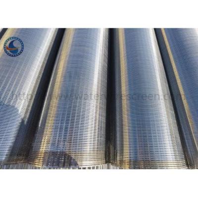 China Stainless Slot 40mm Wire Wrapped Screen Water Well Sand Control Tube for sale