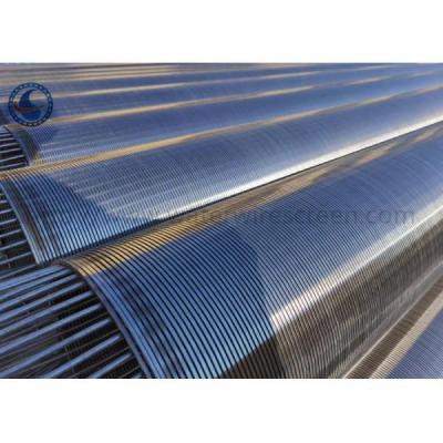 China Johnson 25mm Stainless Steel Wedge Wire Screen Water Well Sand Control Pipe for sale