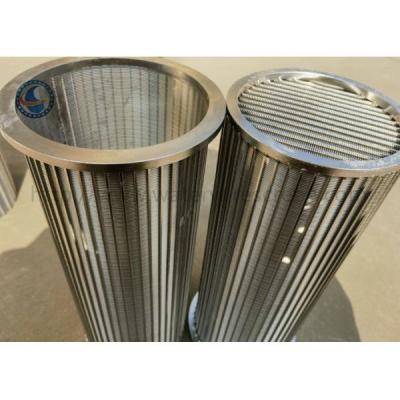 China SS 316 Slot 40 Wedge Wire Screen Filter Johnson Type for sale