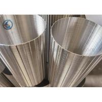 China Reverse Slot V Wire Wound Filter Customizable Stainless Steel for sale