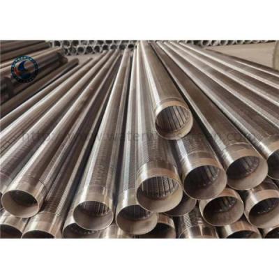 China Thread Coupling 89mm Wire Wrapped Screen Stainless Steel 316l for sale