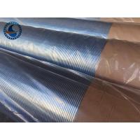 China Deep Low Carbon Galvanized Water Well Screen 100 Bar Collapse Strength Od 219mm for sale