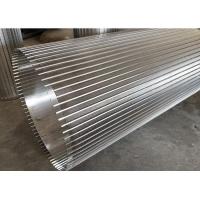 China Reverse Vee Wire Wrapped Screen Johnson Type 150 - 1000μm Slot for sale