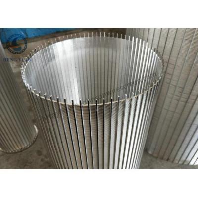 China FITO Reverse Vee Wire Wrapped Screen Filter Johnson Type for sale