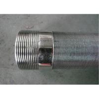 China Stainless Steel Wedge Wire Screen Filter With Point Welding Technique for sale