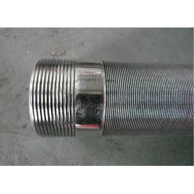 China Stainless Steel Wedge Wire Screen Filter With Point Welding Technique for sale