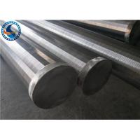 China Professional Welded Wedge Wire Screen Pipe With Center Circular Hole for sale