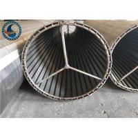 China Filtration V Shape Wedge Wire Mesh Sand Control Stainless Steel Materials for sale
