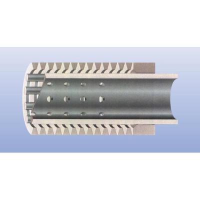 China Pipe Based Wrapped Sand 132mm Dia V Wire Screen Tube Stainless Steel Grade 316l for sale