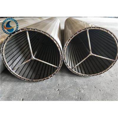 China Slot Continuous Cylinder Wedge Wire Mesh Anti - Corrosion ISO9001-2008 Listed for sale