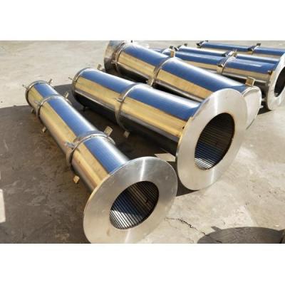 China Durable Wedge Wire Mesh , Non Clogging Wedge Wire Screen Cylinders for sale