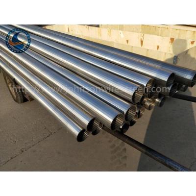 China Stainless Steel Wedge Wire Screen Pipe OD 100mm For Wastewater Treatment for sale