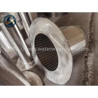 China Stainless Steel 304 Resin Trapper Wedge Wire Screen Pipe With 150um Gap for sale