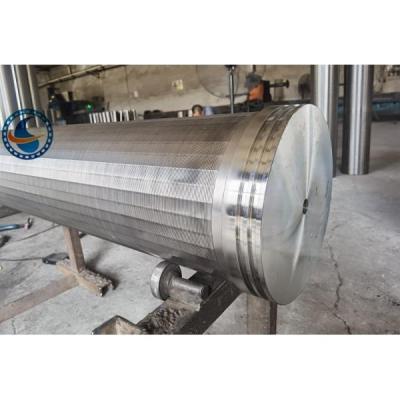 China Welded Stainless Steel 0.3mm Slotted Wedge Wire Pipe Cylinder Type for sale