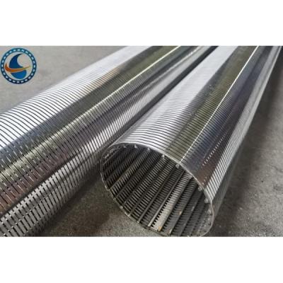 China 118mm Dia Ss Wedge Wire Filter Screen Candles For Oil Refineries Vulcanization for sale