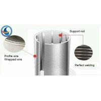 China Diameter 251mm Wire Wrapped Screen Stainless Steel 316l for sale