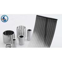 China Stainless Steel Vee Dia 89mm Wedge Wire Screen Pipe for sale