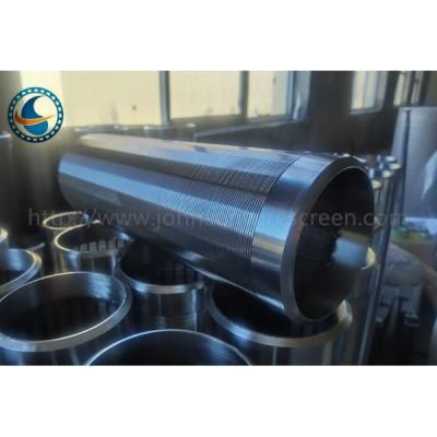 China Polished Wedge Wire Screen Pipe Stainless Steel 316l 321 Surface Profile for sale