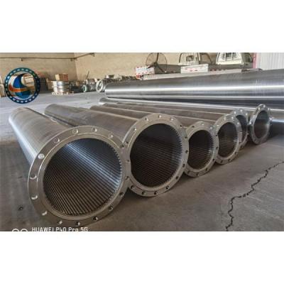 China SS304 Wedge Wire Screen Profile Wire Screen OD 325mm For Vertical Wells for sale