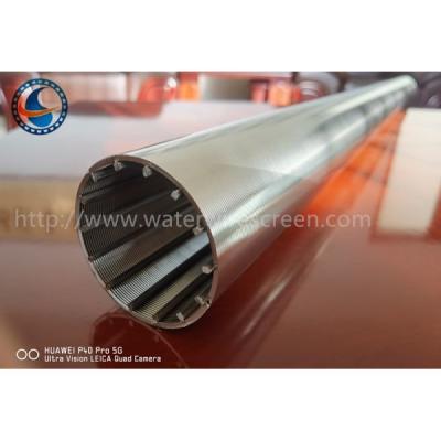 China SS304 Pure OD 60mm Cylindrical Wedge Wire Screens Environmental Friendly for sale