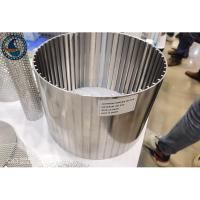 China Ss304 Wire Wrapped Screen Pipe Pure Round Long Lasting Resistant Corrosion for sale