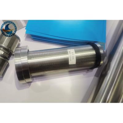 China Water Treatment Solution Wedge Wire Screen Pipe Low Temperature for sale