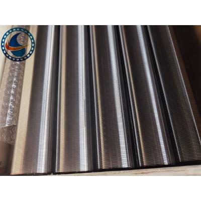 China Stainless Steel 304 Cylindrical Wedge Wire Screen 60mm Diameter For Industrial for sale