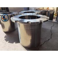 China Corrosion Resistant 500mm Length Duplex Steel 2205 Wedge Wire Screen Strainer Pipes For Oil And Gas Industry for sale