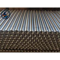 China SS 316L Oil Sand Control Wire Wrapped Screen Pipe With 2.28*3.56mm V Shaped Wire Shape And Polished Surface for sale