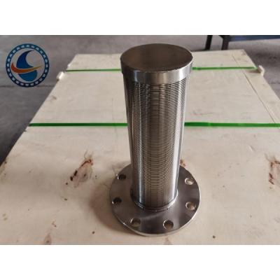 China Johnson Vee Wire Stainless Steel Well Screen for sale