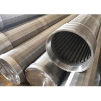 China Stainless Steel 304 Downhole Slotted Tube With Strong Corrosion Resistance for sale