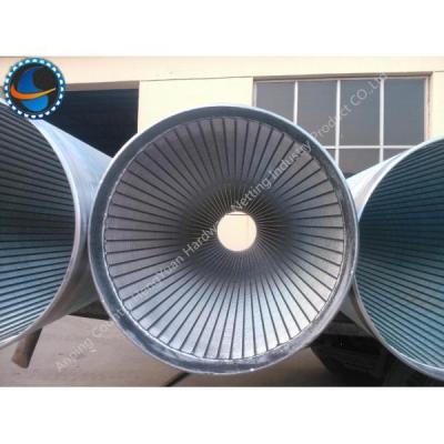 China Robust Johnson Wedge Wire Screens For Food Processing / Petrochemical Plant for sale