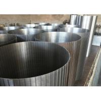China Wear Resistant Johnson Screen Mesh For Mineral / Foodstuff Processing Industry for sale