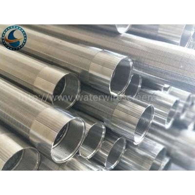 China 50 Bar Stainless Steel Downhole Slotted Tube For Farm Irrigation for sale
