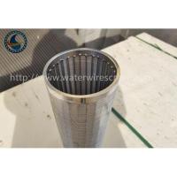 China AISI 304 OD 114mm Sand Control Downhole Slotted Tube for sale