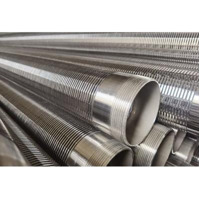 China Stainless Steel 304 Corrosion Resistance Downhole Slotted Tube for sale