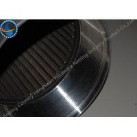 China Fully Welded Johnson Wedge Wire Screens With Excellent Thermal Resistance for sale