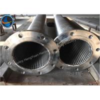 China Large Open Area Abrasion Resistant For Water Treatment System Downhole Slotted Tube for sale